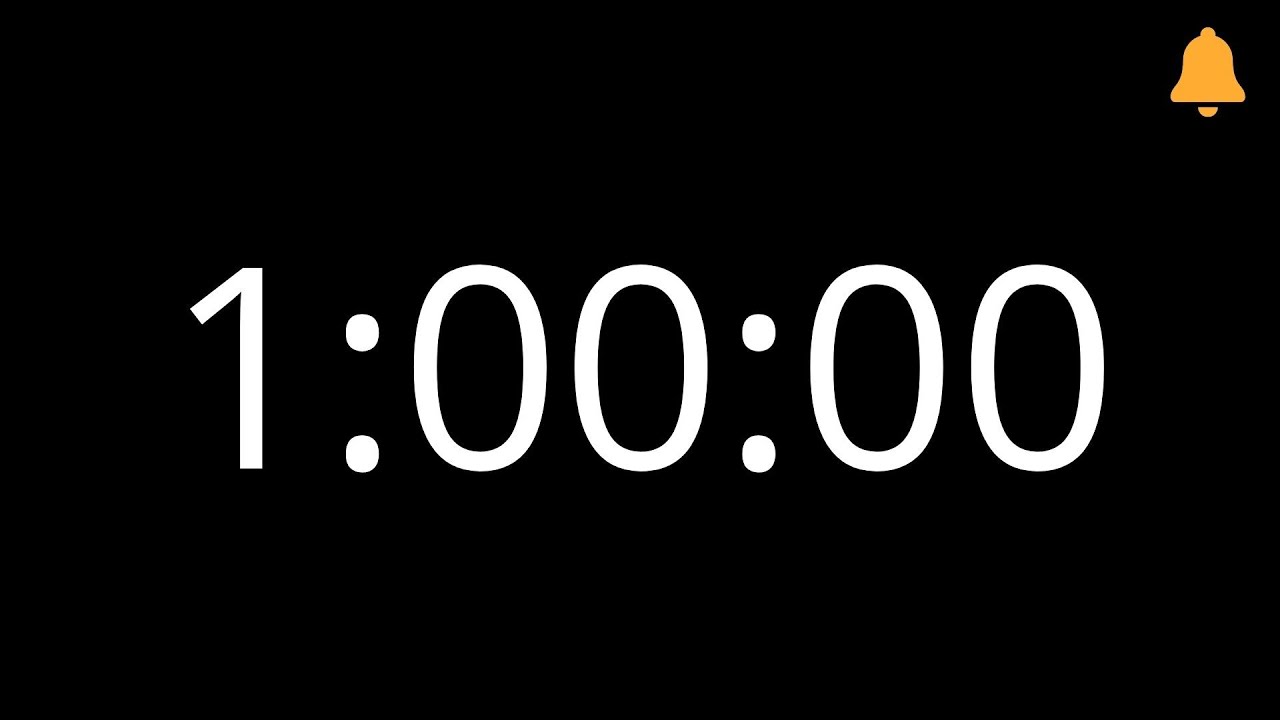 Stopwatch 1 hour | Секундомер 1 час - YouTube