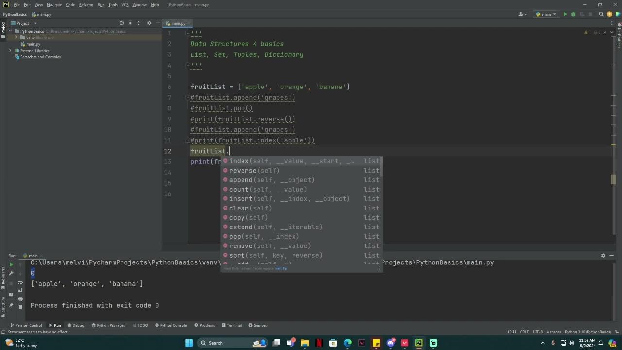 BISAYA CODING | PYTHON BASICS: LIST - YouTube
