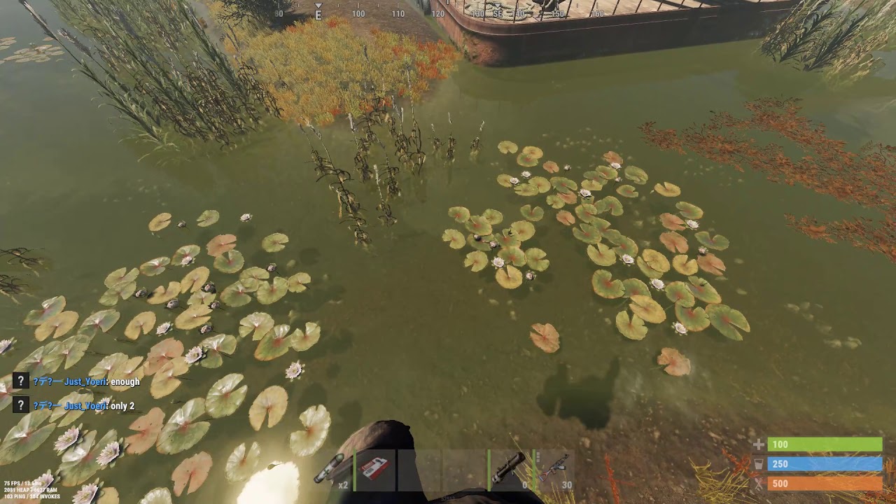 flickering shadows in rust, only without TSSAA - YouTube