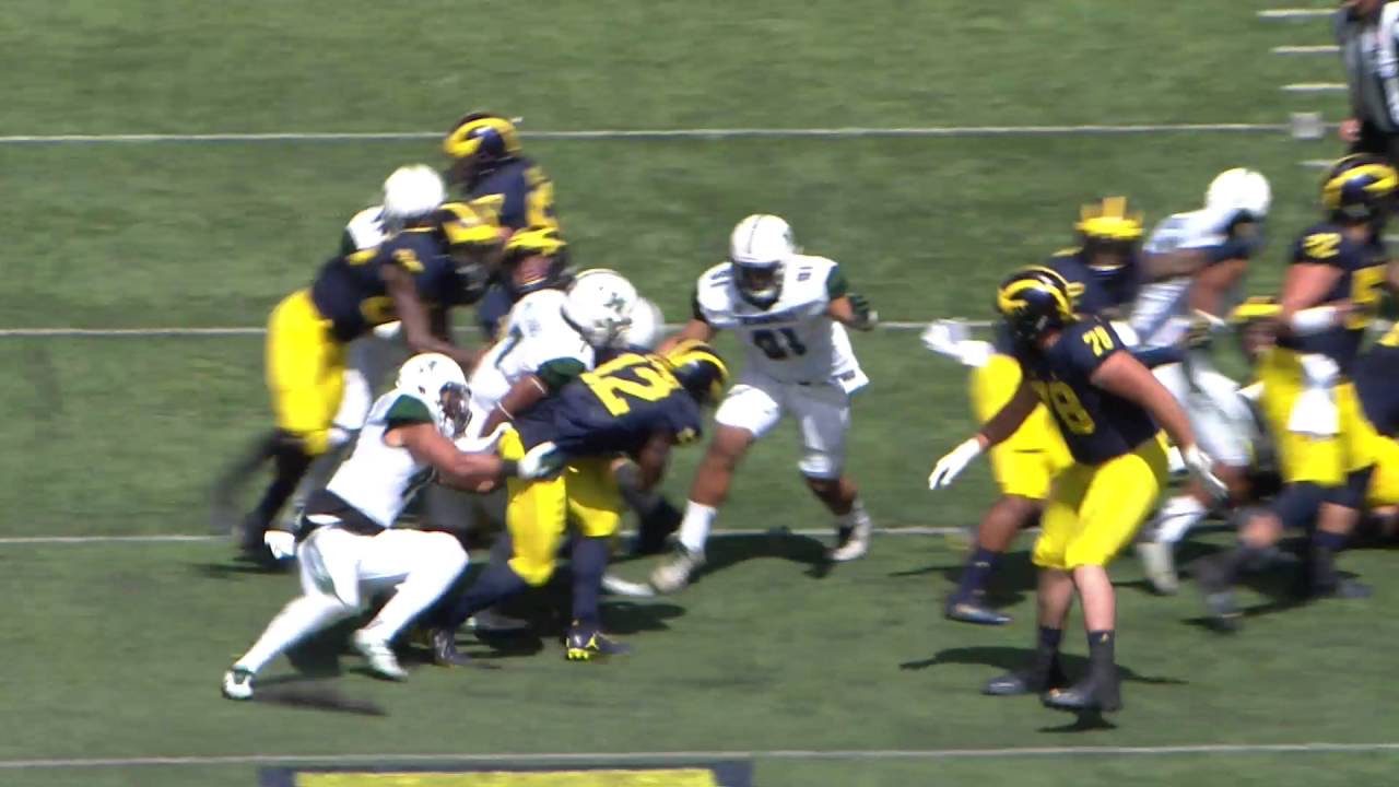 Michigan Football Highlights vs. Hawaii - Sept. 3, 2016 - YouTube