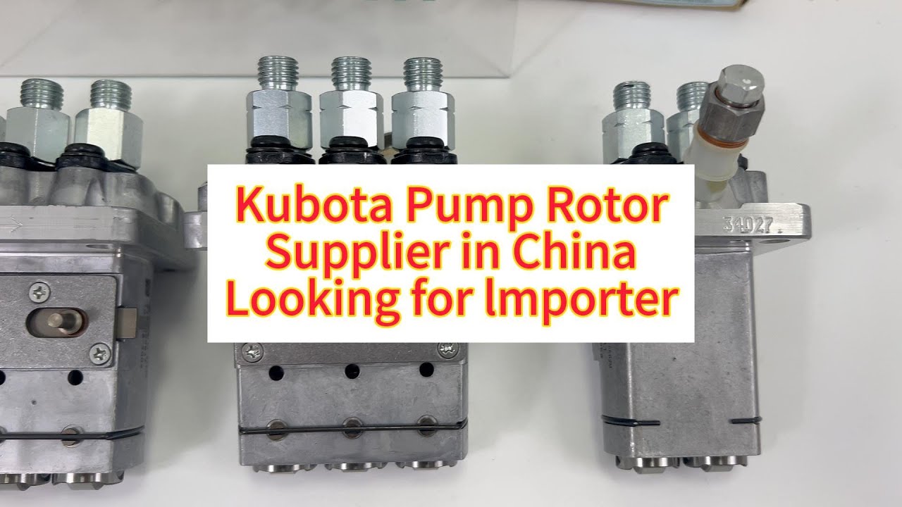 Choosing the Right Kubota Pump Rotor for Your Engine. - YouTube