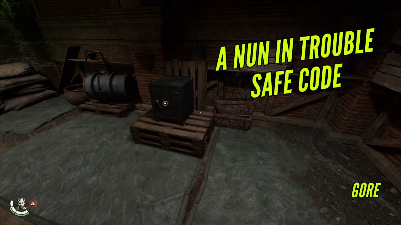 A Nun in Trouble Safe Code | Indiana Jones and the Great Circle - YouTube