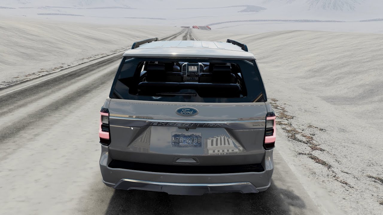 FORD EXPEDITION - SNOW HILL DRIVE - BeamNG.Drive - YouTube