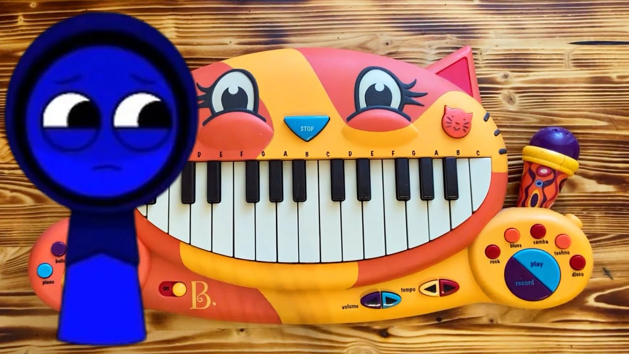 Incredibox Sprunki Jevin Phase 1 but it's played on a Cat Piano - YouTube