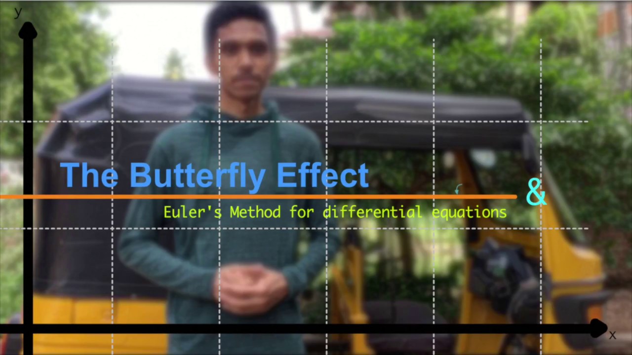 The butterfly effect and Euler's method for differential equations ...