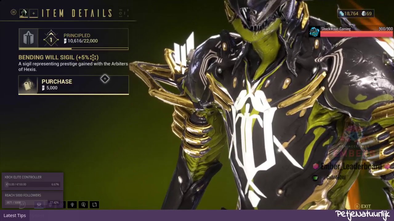 Warframe Survival 30+ minutes [Dutch streamer] - YouTube