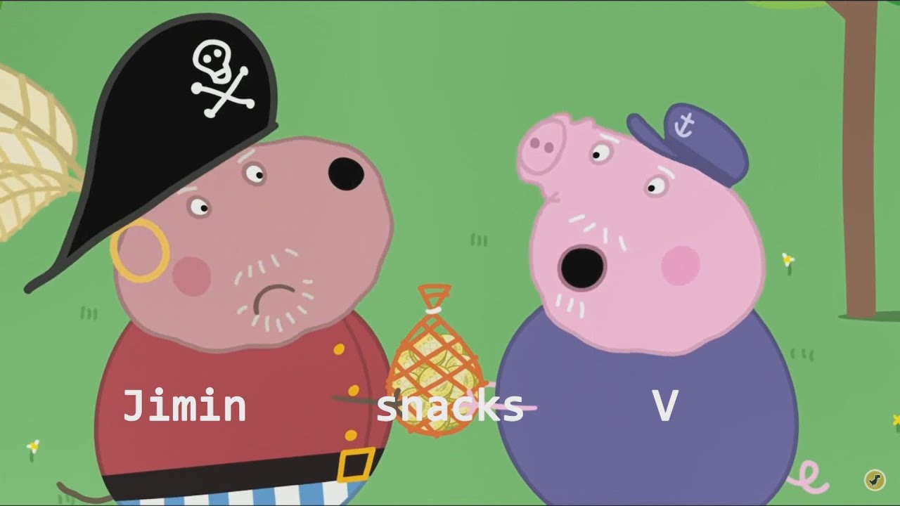 bts as peppa pig part 2 - YouTube