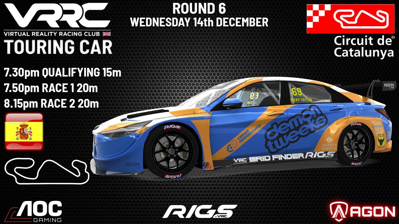 AGON by AOC TC S3 Track Guide for Barcelona. - YouTube