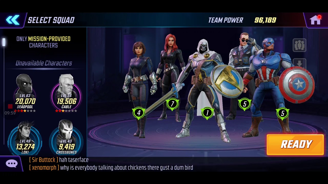 Marvel strike force taskmaster event quest part 2 - YouTube