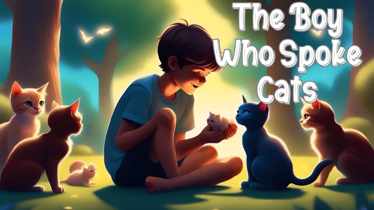 The Boy Who Spoke Cat | English moral story for kids | Doodle Dazzle ...