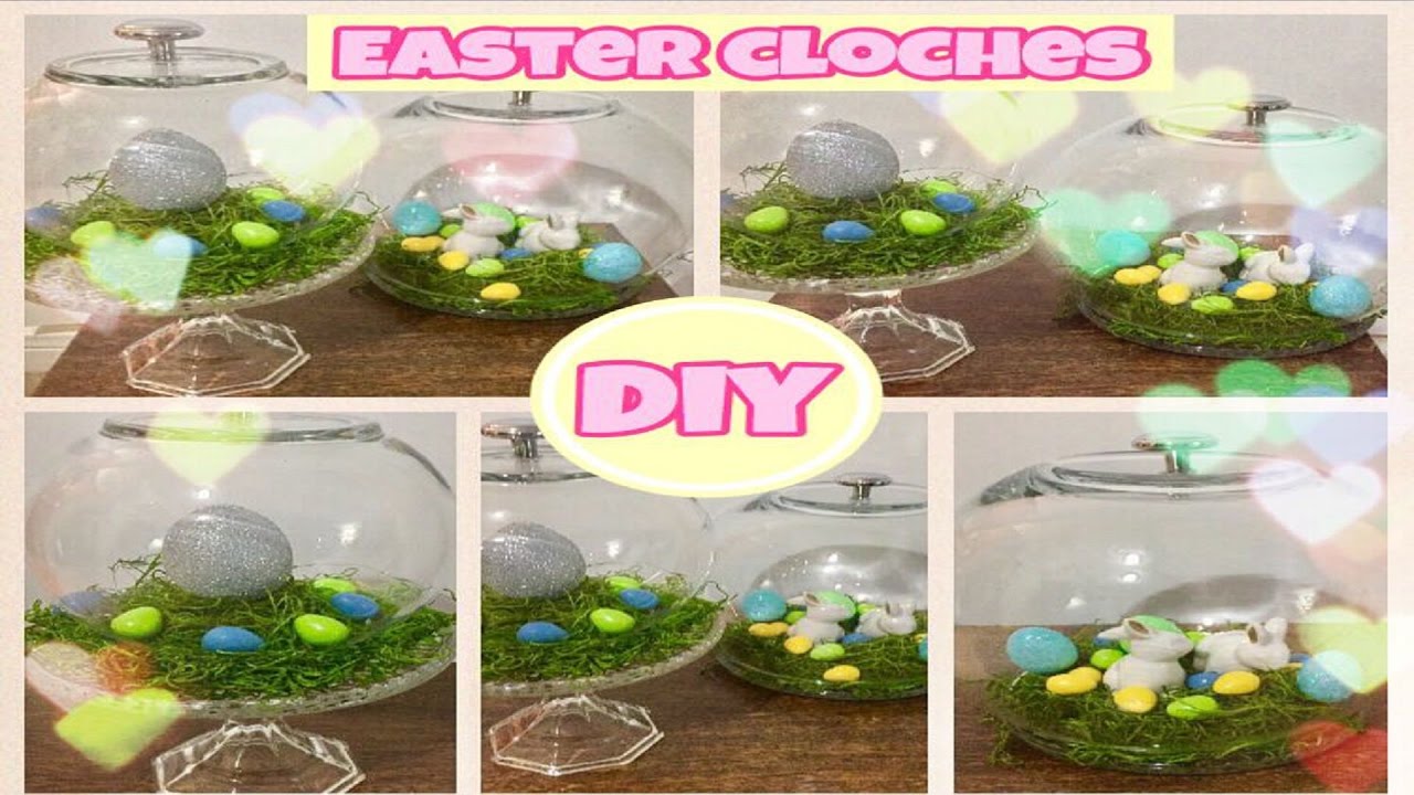 DIY Easter Cloches Dollar Store - YouTube