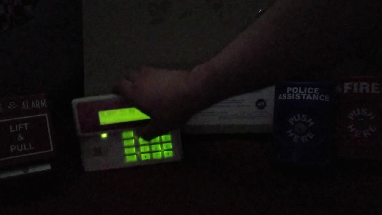 Ademco 6139R Test - YouTube