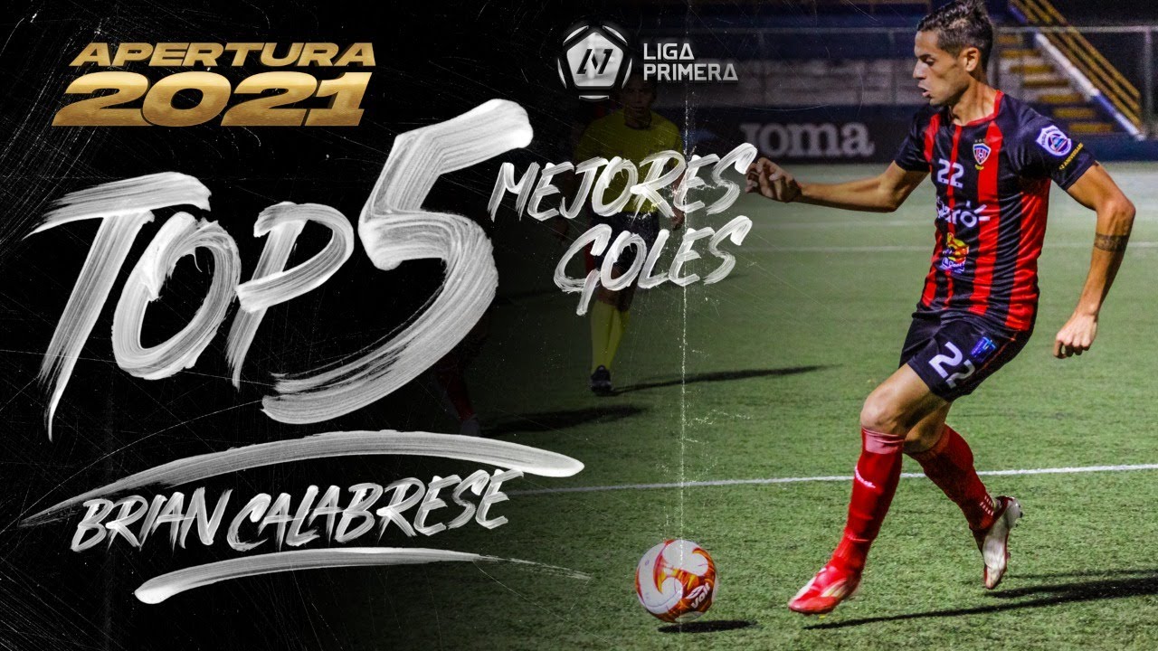 Top 5 Goles de Brian Calabrese en el Apertura 2021 - YouTube