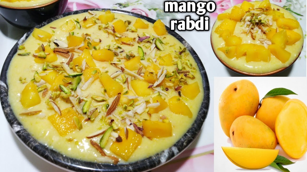 Mango Rabdi Recipe | Aam Rabdi Recipe - YouTube