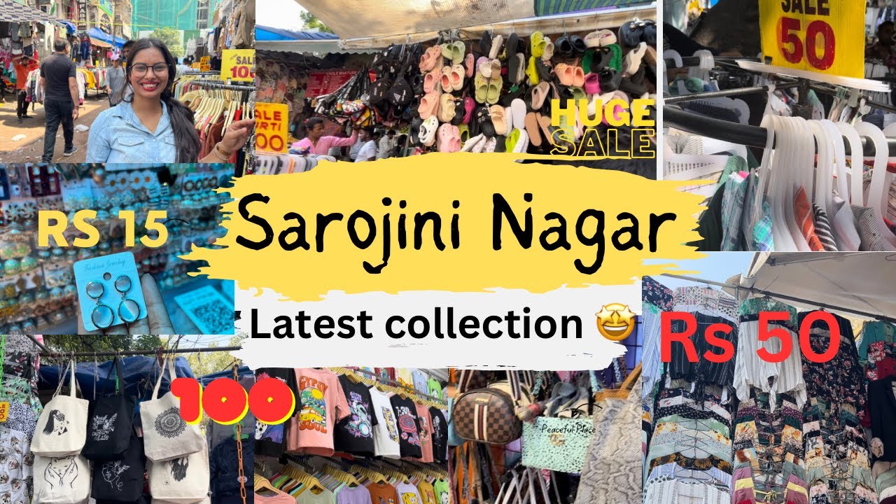 Sarojini Nagar Market WINTER COLLECTION! BEST SHOPS, HIDDEN GEMS ...