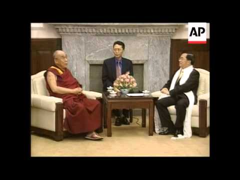 The Dalai Lama is visiting Taiwan, a move which has angered the Chinese