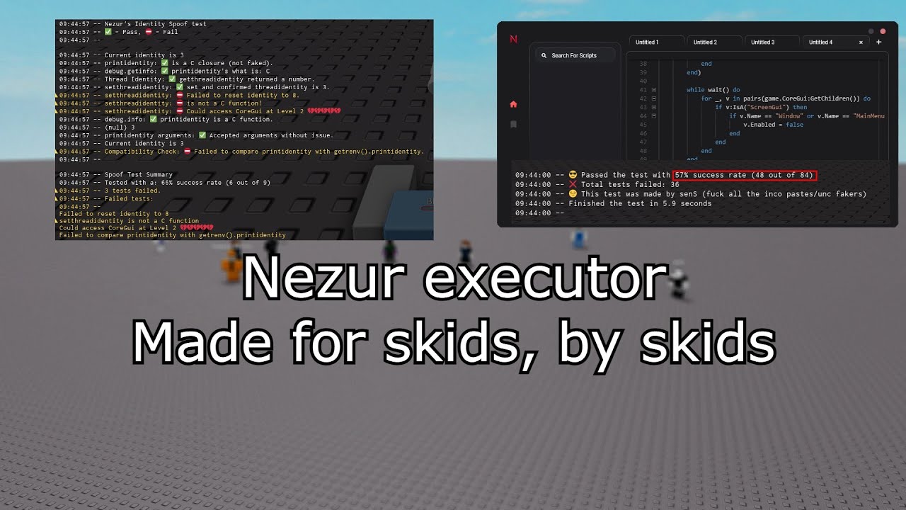 Nezur Executor: Made for skids, by skids - YouTube