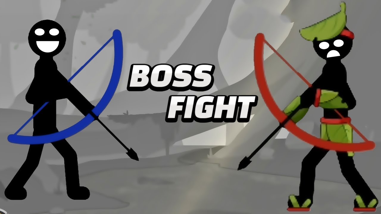 Stickfight Archer | Archidon VS Archidon Leaf Boss | Gameplay ...