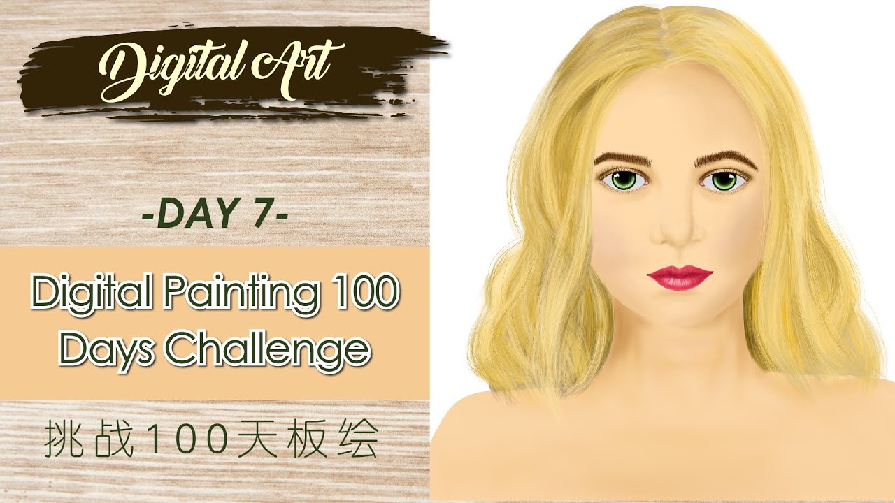 Digital Art Challenge for 100 Days | DAY 8 - YouTube