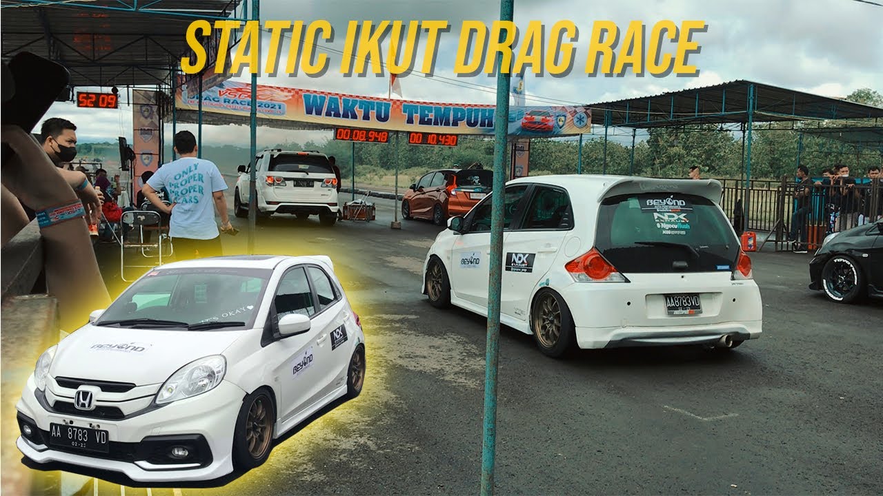 Pengalaman Pertama Brio Ikut Drag Race - YouTube