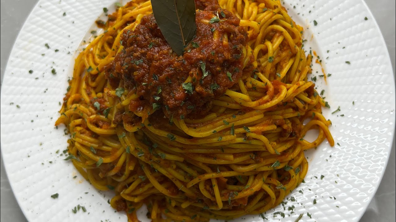 Spaghetti à la bolognaise très rapide by Sanae, un plat classique, qui ...