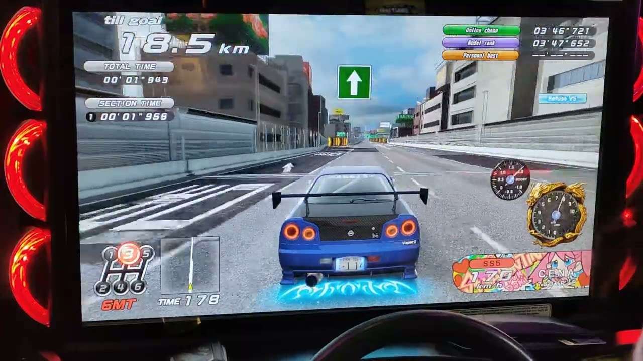 GTR R34 WMMT6RR TA Osaka 試跑 CENA - YouTube