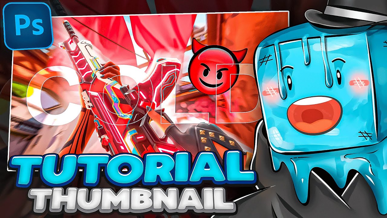 COMO FAZER THUMBNAILS de HIGHLIGHT de VALORANT *TUTORIAL DEFINITIVO ...