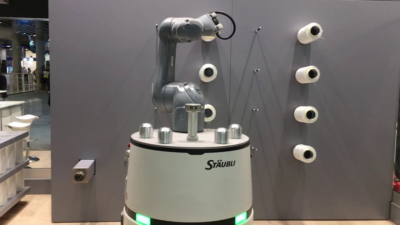 The new HelMo mobile robot system - YouTube