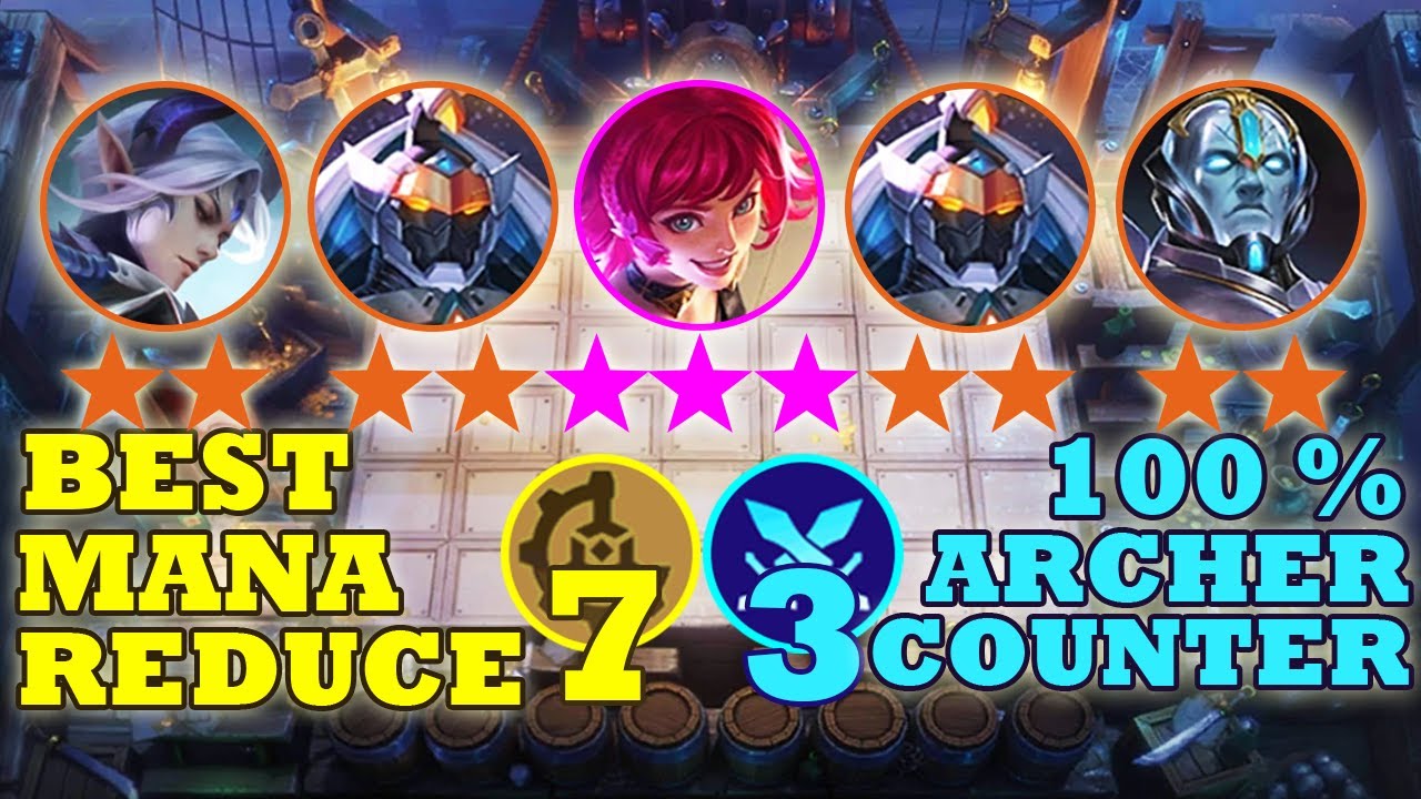 COMMANDER THARZ SKILL 3-BEST MANA REDUCE COMBO | MAGIC CHESS BANG BANG ...