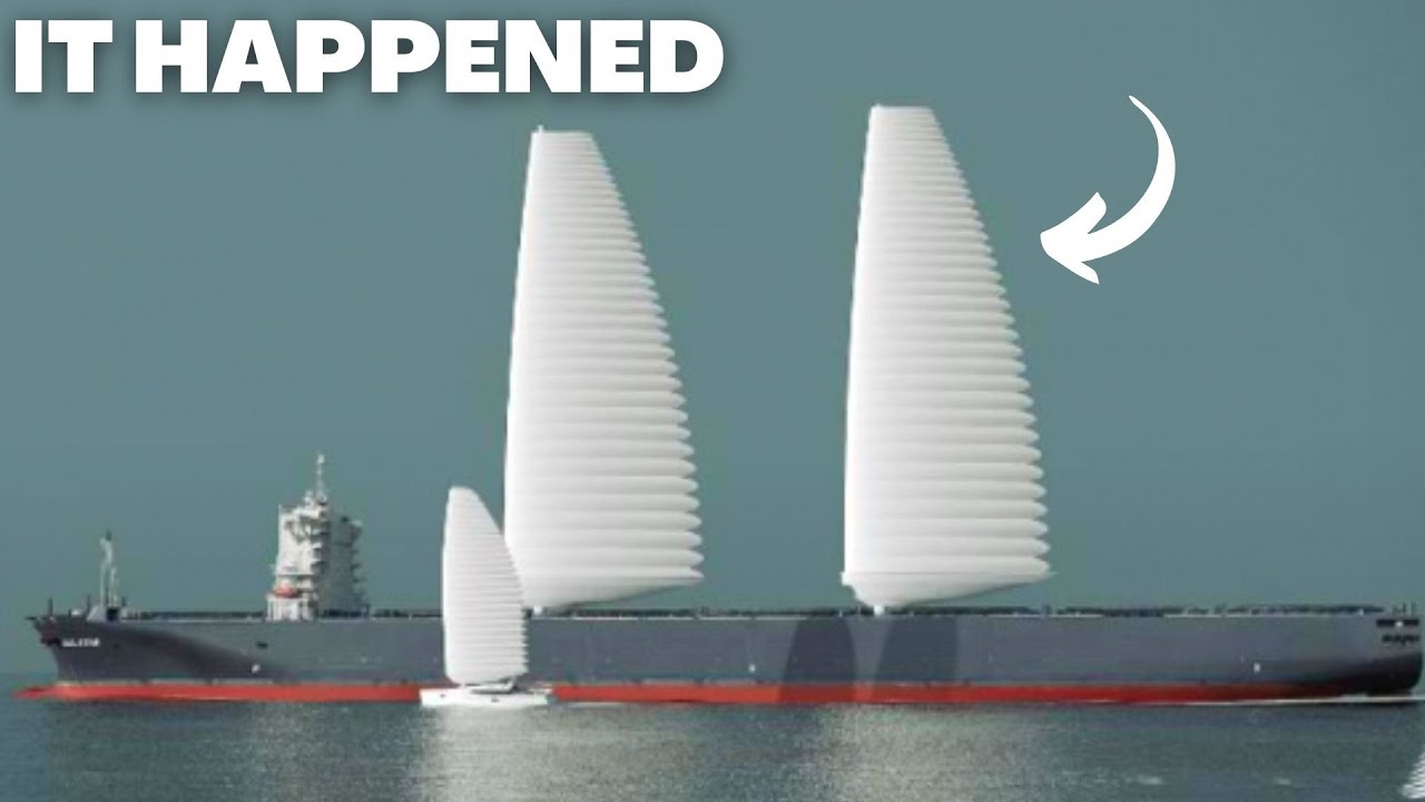 First-ever inflatable wing sail technology is being mounted on a ...