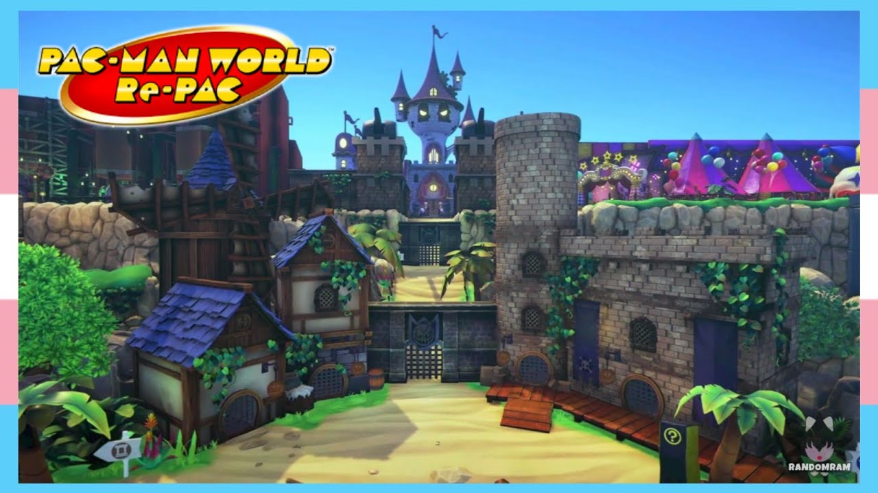 Full World Map Walkthrough In Pac-Man World Re-Pac - YouTube