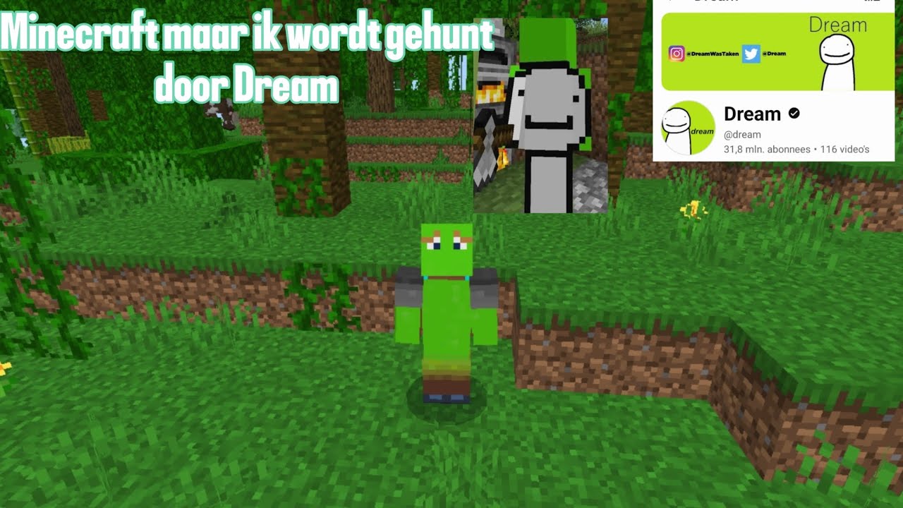 Minecraft Speedrunner vs Dream! Nederlands - YouTube