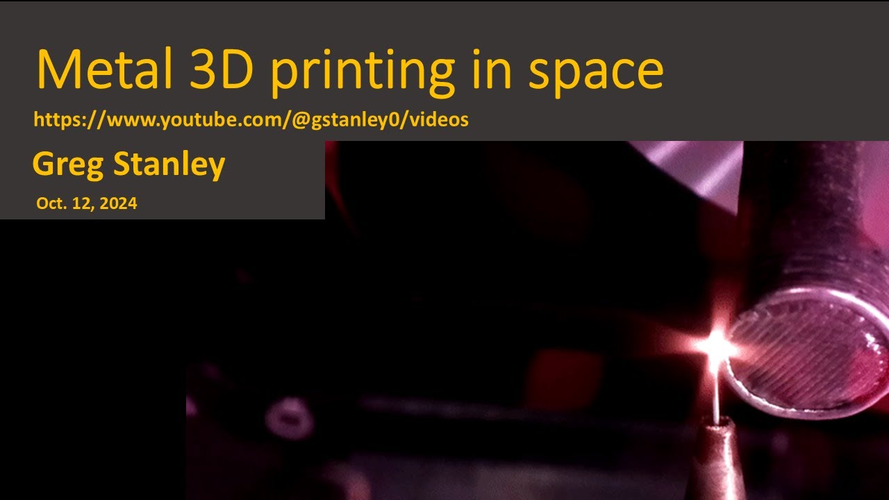 3D Metal printing In space, at the International Space Station (ISS ...