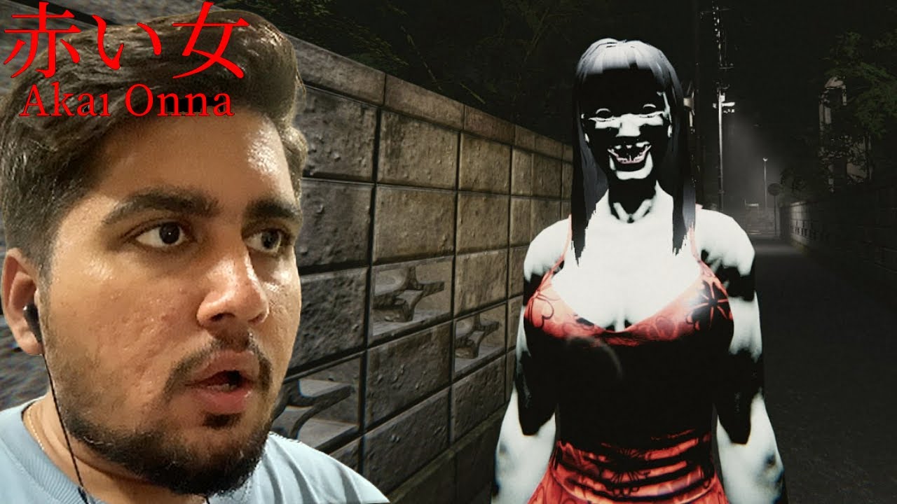 A CREEPY LADY IN RED DRESS | Akai Onna (Japanese Horror Game) - YouTube
