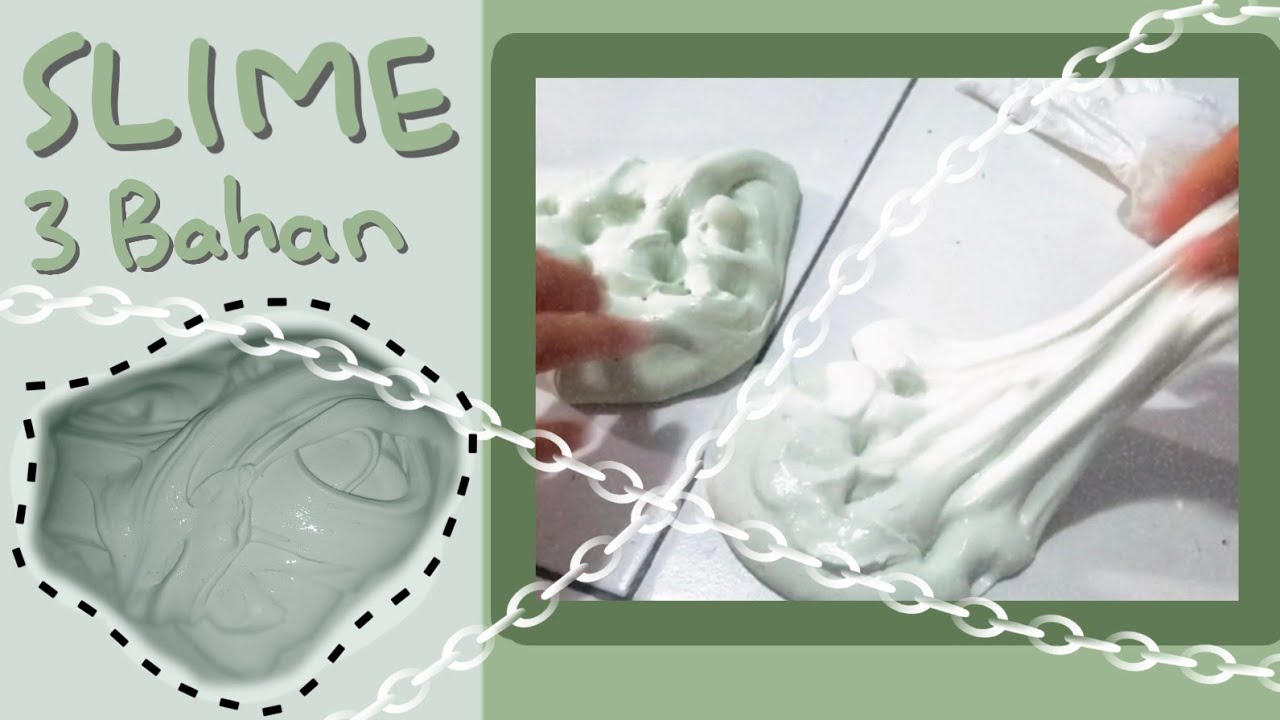 MAKE A SLIME with my young sist🧏‍♀️|| hanya 3 bahan😁 - YouTube