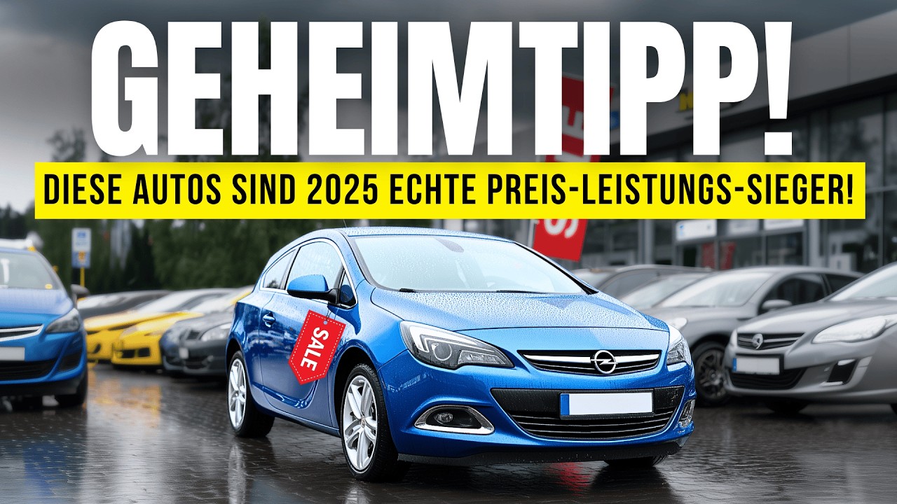 SCHNÄPPCHEN Alarm! Top 10 gebrauchte Autos unter 10.000€ - YouTube