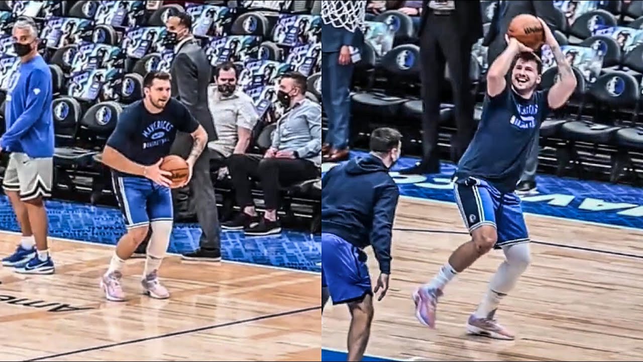 Luka Doncic Full Shooting Routine 🔥 - YouTube