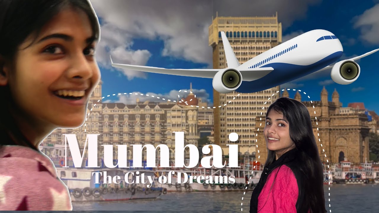 Flight to Mumbai ( My First Flight 😍) | Vlog Part - 2 #mumbai #travel #travelvlog #vlog - YouTube