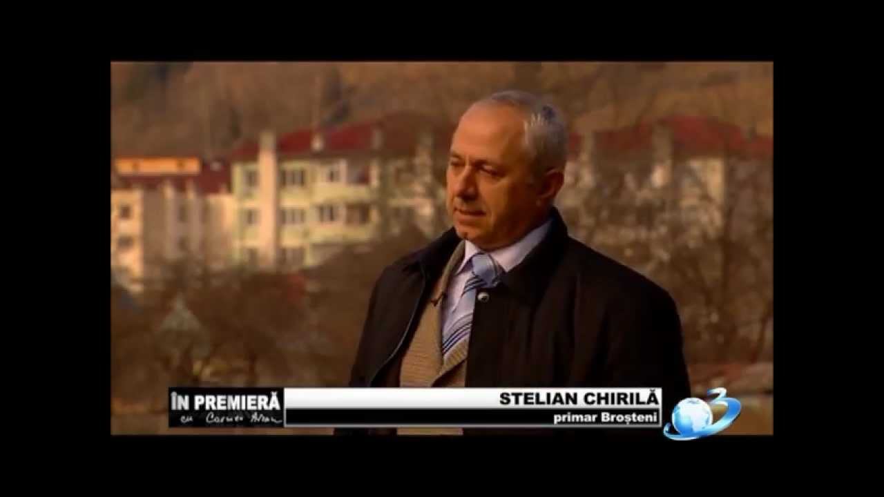 Promisiunile primarului din orasul Brosteni - YouTube