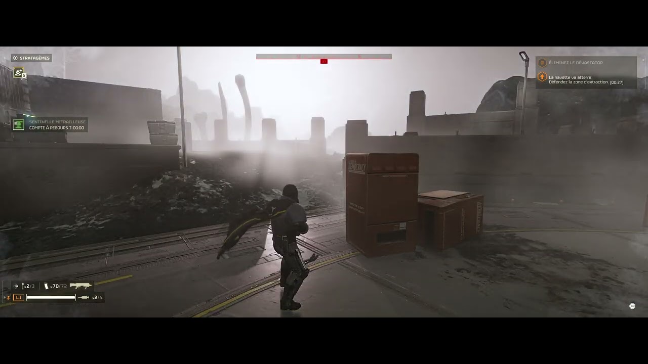 HELLDIVERS™ 2 speed run devastator niv1 - YouTube