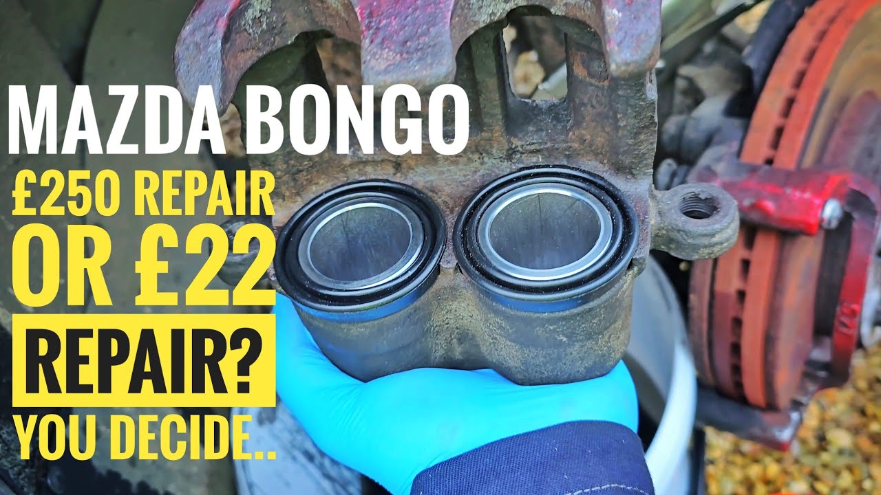 Broken Bongo Brakes - let's get it sorted.. - YouTube