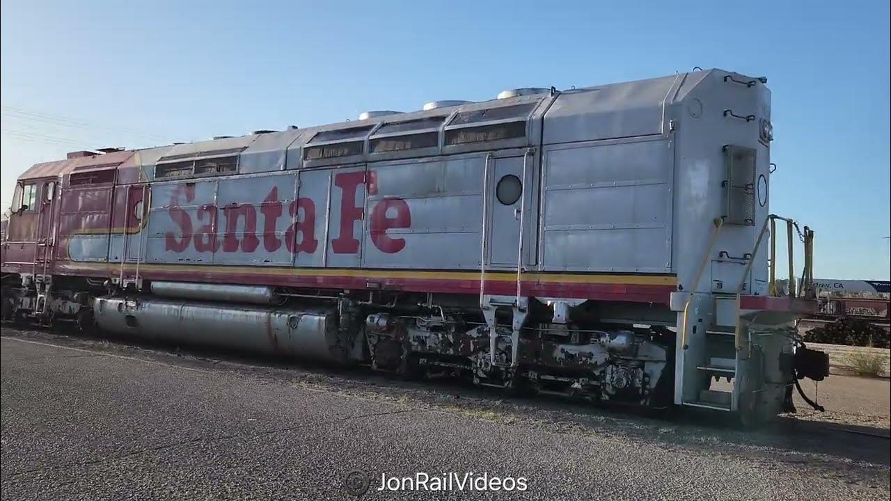 4/4/25 Pre: Former Santa Fe FP45 ex. ATSF 95 at Barstow WARM-1 - YouTube