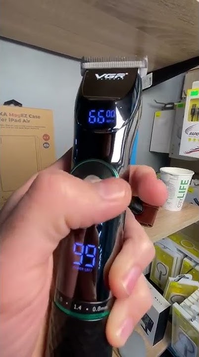 Помощником в уходе за волосами-Машинка для стрижки VGR V-256💥 - YouTube