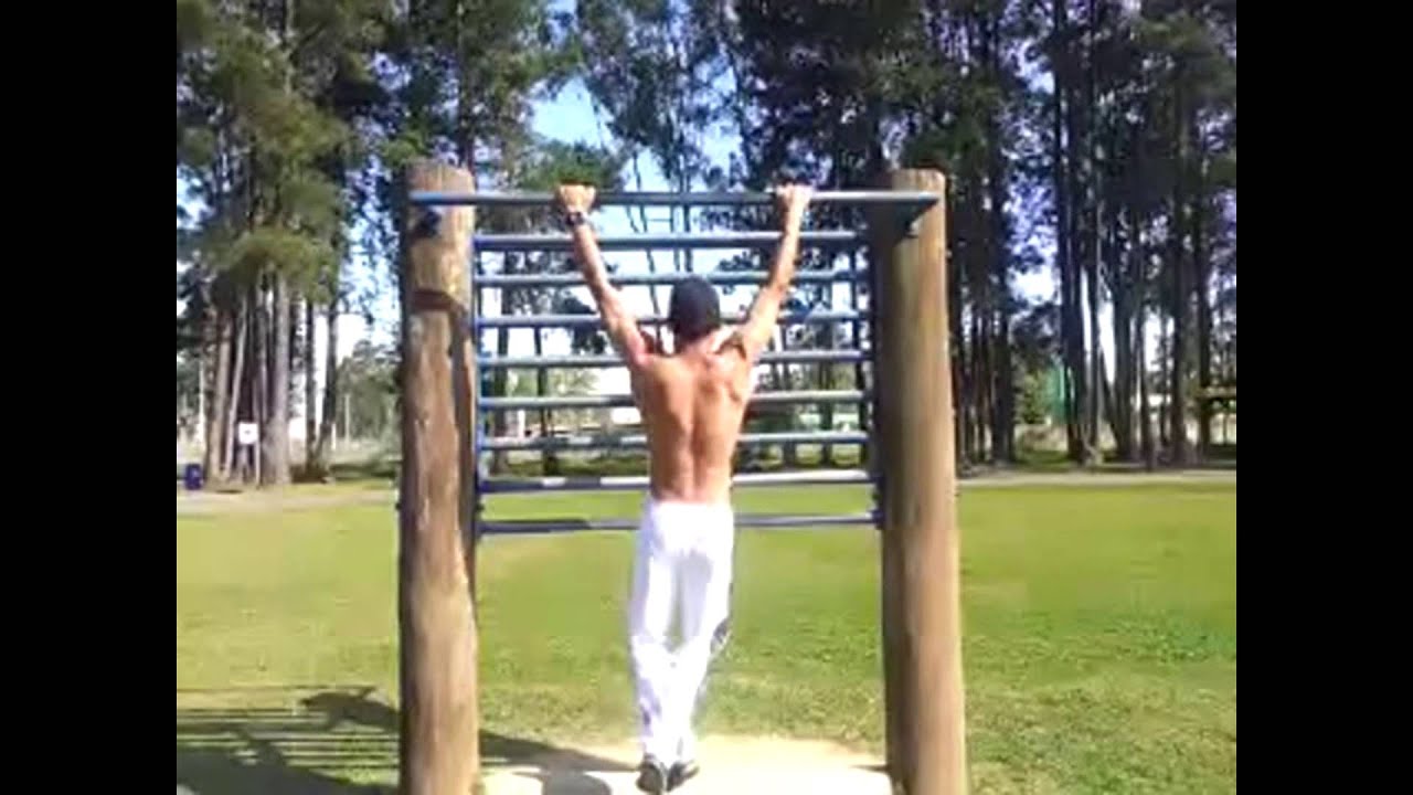 Street Workout Barra fixa e paralela exercicios - YouTube