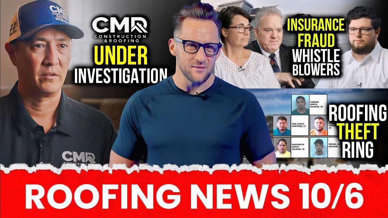Roofing News: 60 Minutes Insurance Fraud | Solar Chimneys | CMR ...