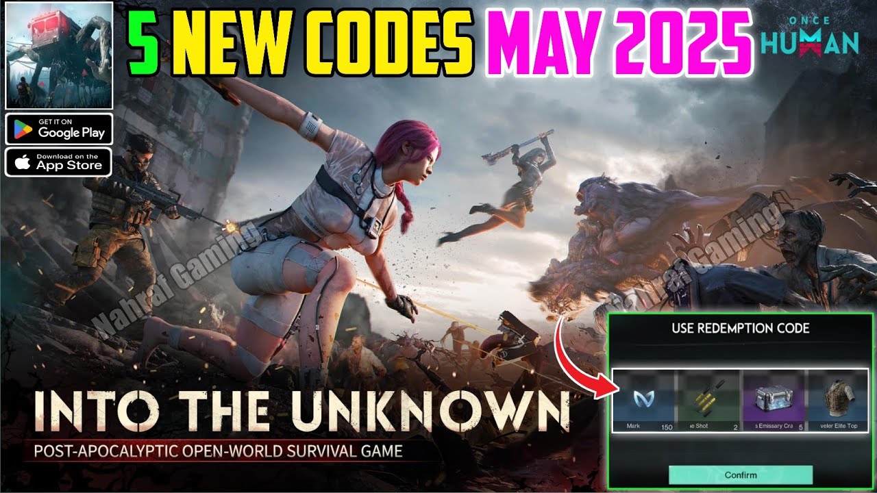 *New* Once Human Gift Codes May 2025 | Once Human Global Codes - How to ...