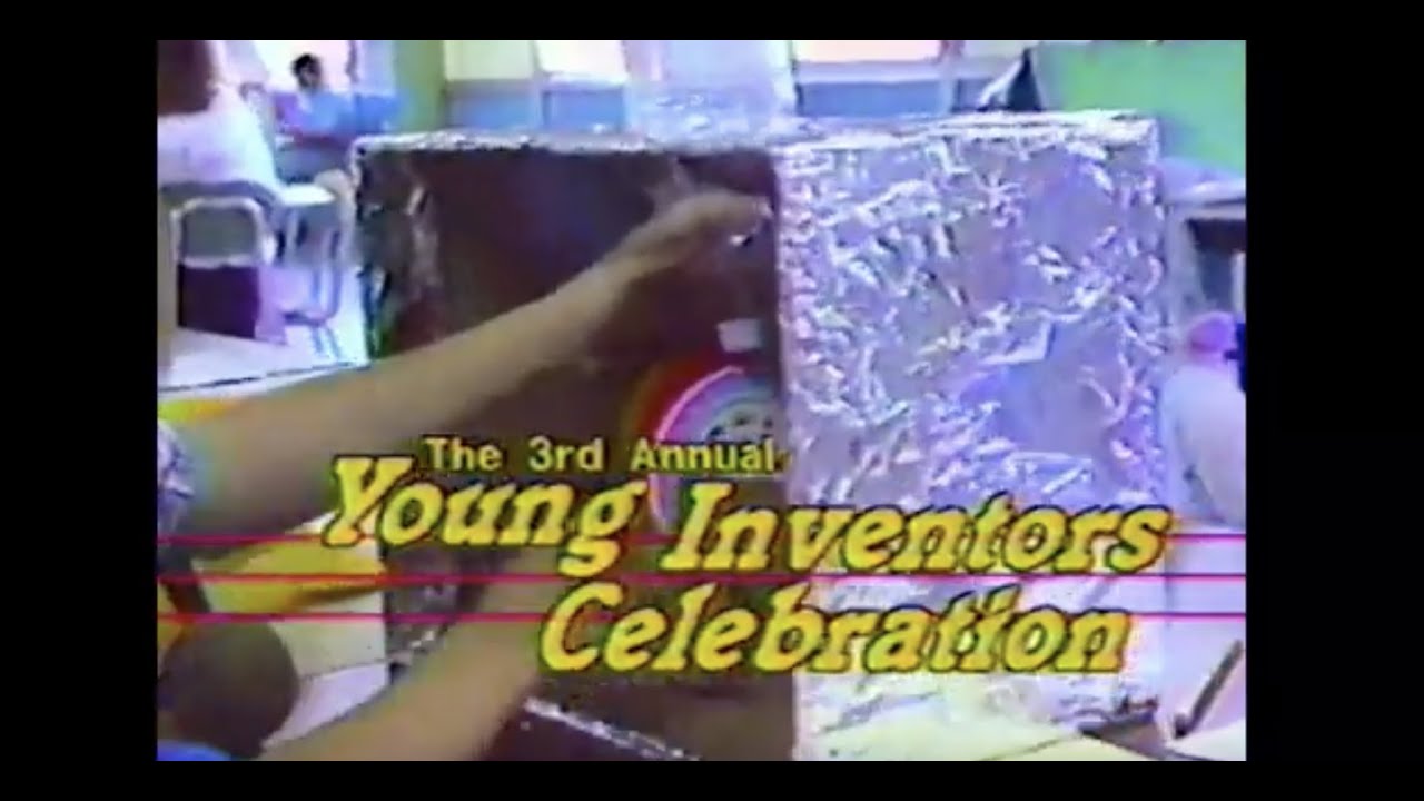 "The 3rd Annual Young Inventors Celebration 1989" VHS w/ local ads ...
