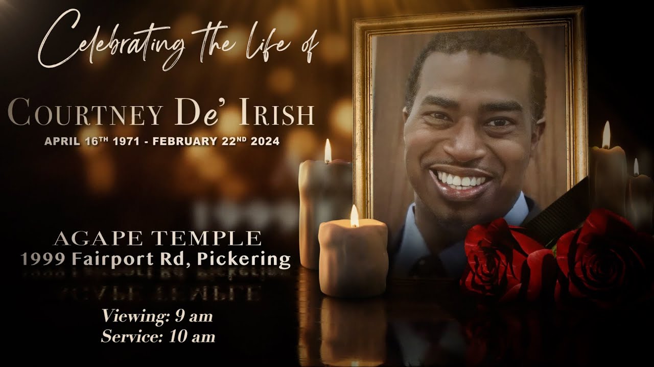 Celebrating The Life Of || Courtney De'Irish || Friday March 8 2024 ...