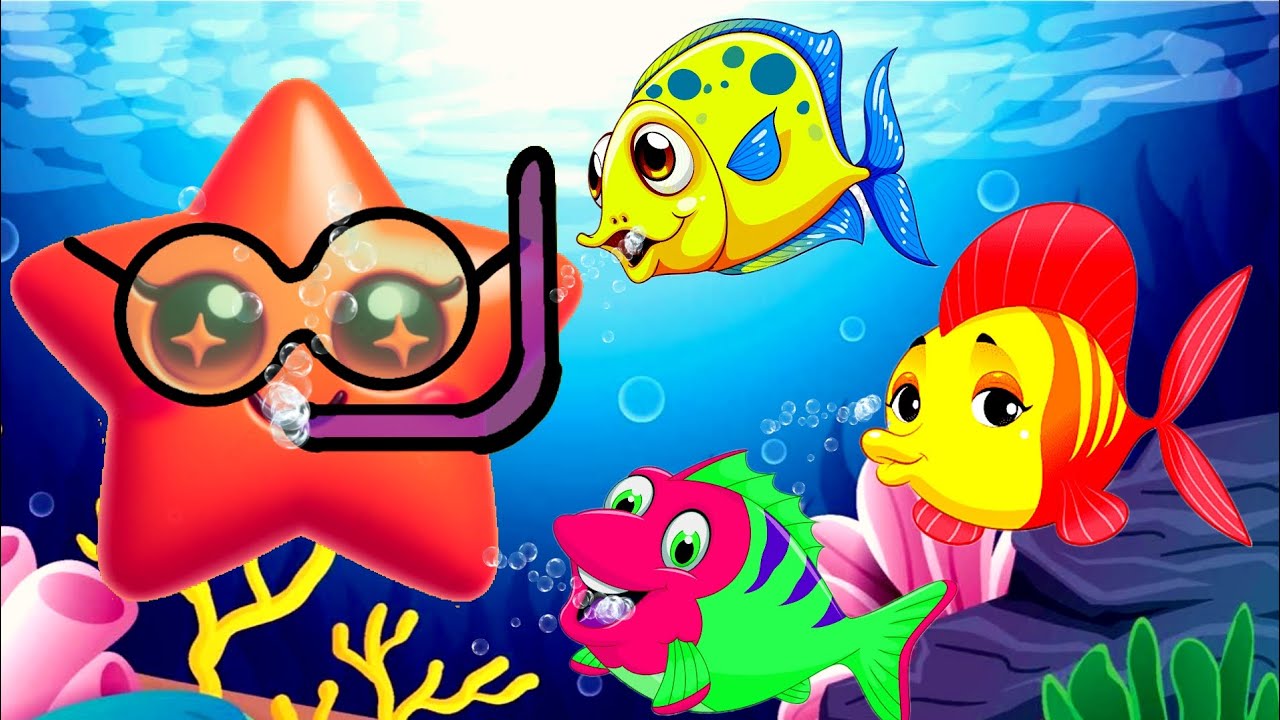 twinkle twinkle little star | poem for kids | fishe with star | sea ...