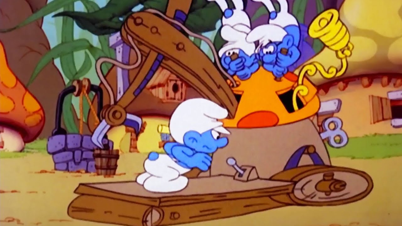 La Machine Qui Schtroumpf À Manger • Les Schtroumpfs - YouTube